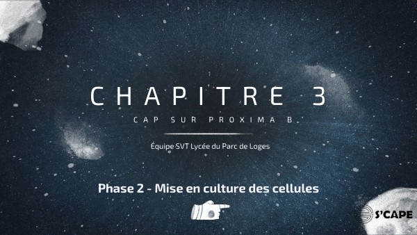 3.Chapitre 3 - Phase 2 culture | Genially