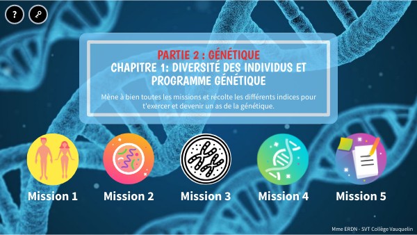 Diversité des êtres vivants et stabilité génétique | Genially