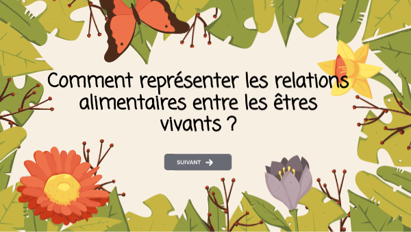 Les chaînes alimentaires | Genially