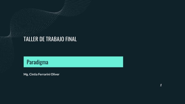 Paradigma Científico | Genially