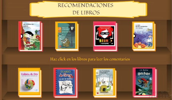 Recomendaciones de libros | Genially