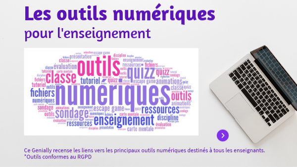 Outils numériques pour l'enseignement | Genially