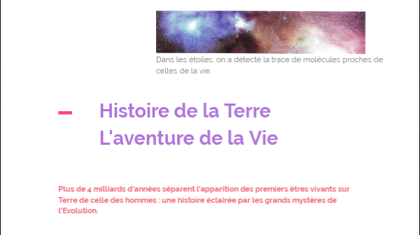 Histoire de la Terre | Genially