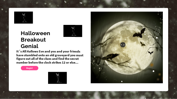 Halloween escape room