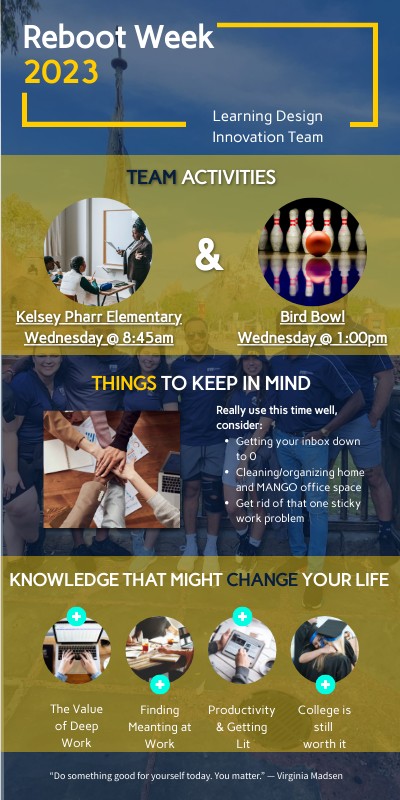 LDI Reboot 2023 | Genially