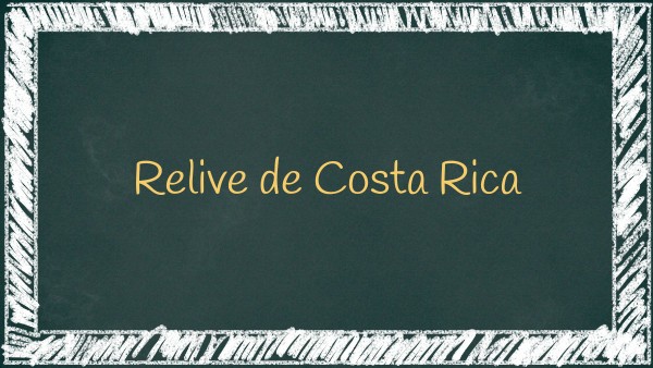 PRESENTACIÓN INTERACTIVA RELIEVE DE COSTA RICA