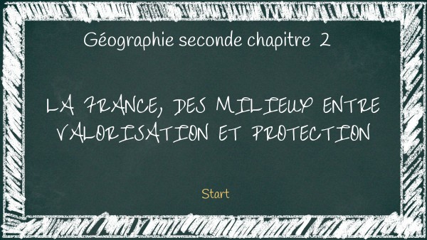 Chapitre 2 géographie seconde