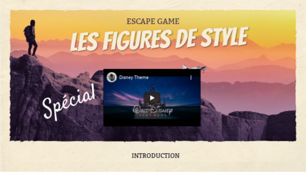 Les figures de style (spécial Disney) | Genially