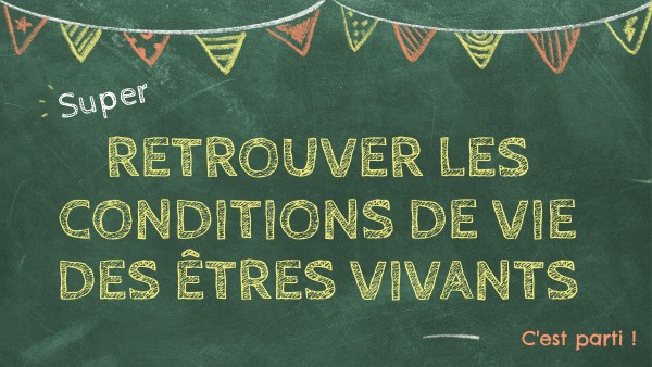 répartition des êtres vivants - 6e | Genially
