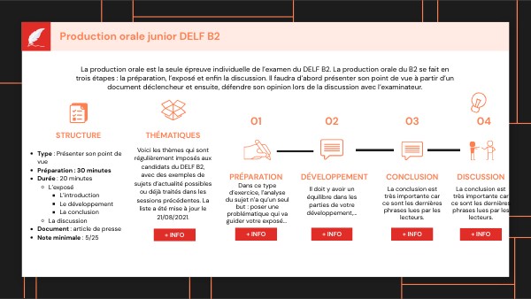 PRODUCTION ORALE B1_EXPRESSION D'UN POINT DE VUE | Genially