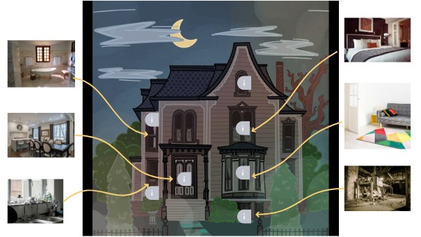 find the ghost in the house