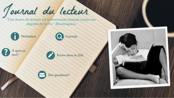 Journal du lecteur - Explications