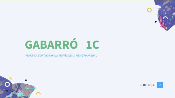 Gabarró 1C | Genially