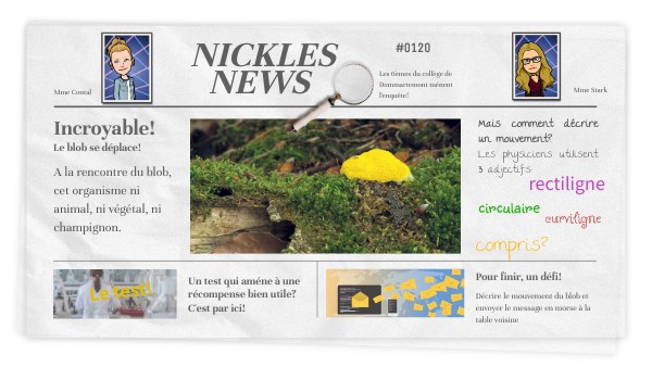 trajectoire 6ème | Genially