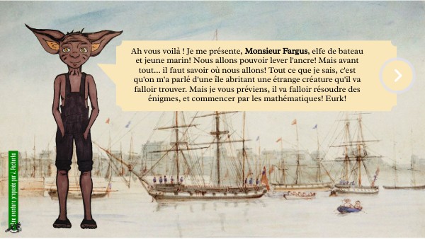 Défi de merlin n°3 : Le voyage de Fargus | Genially