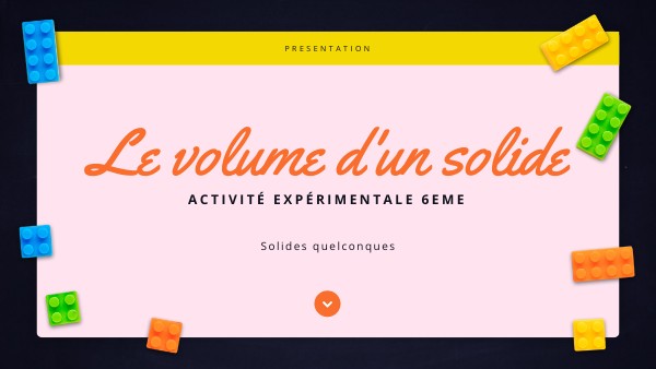 Volume solide 6eme