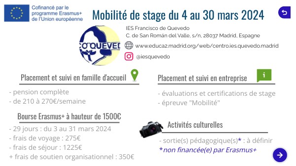 [Erasmus+] Madrid - mars 2024 | Genially