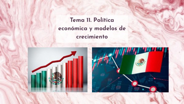 Tema 11 Política Económica Y Modelos De Crecimiento