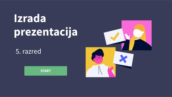 Izrada prezentacija - 5. razred | Genially