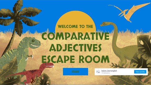 DINOSAURS ESCAPE ROOM | Genially