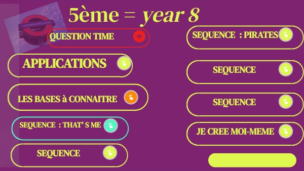 -5eme ENGLISH CLASS | Genially