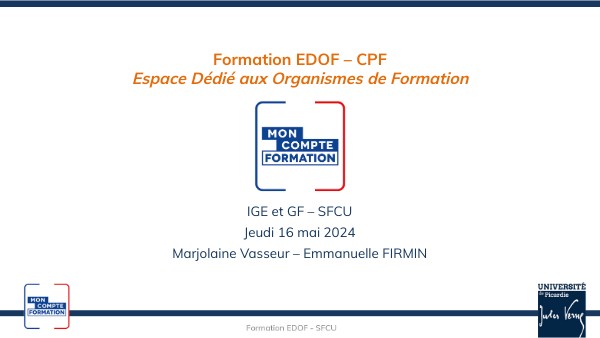Formation-EDOF
