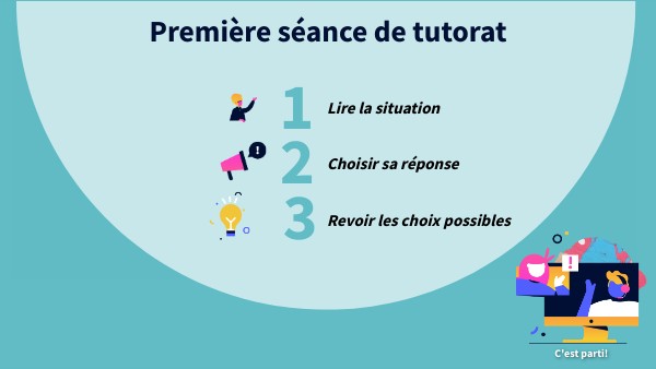 Première séance de tutorat | Genially