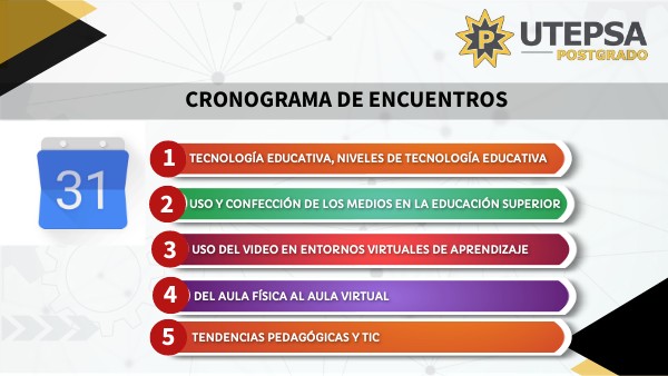 UTEPSA CRONOGRAMA