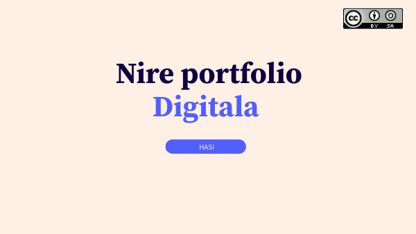A2: Nire Portfolio Digitala Jone