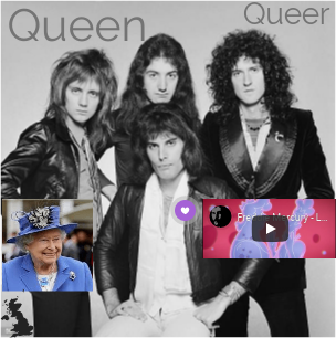 Queen though the years | Genially