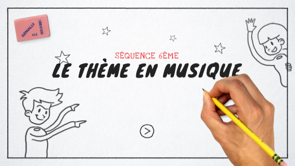 Le thème en musique | Genially