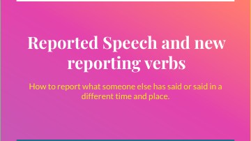 Reported Speech and new reporting verbs_D6