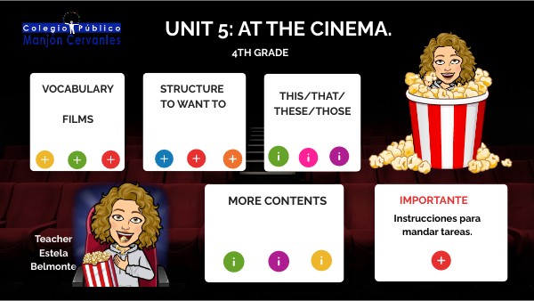 UNIT 5: AT THE CINEMA | Genially