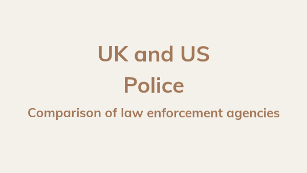 POLICE US VS UK | Genially