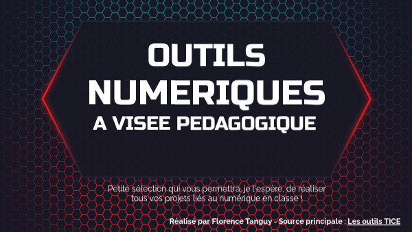 Outils numériques à visée pédagogique | Genially