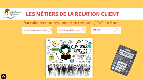 Les métiers de la relation client