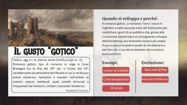 Zirotti_il gotico e il sublime | Genially