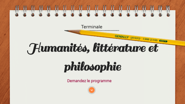 Présentation HLP terminale | Genially