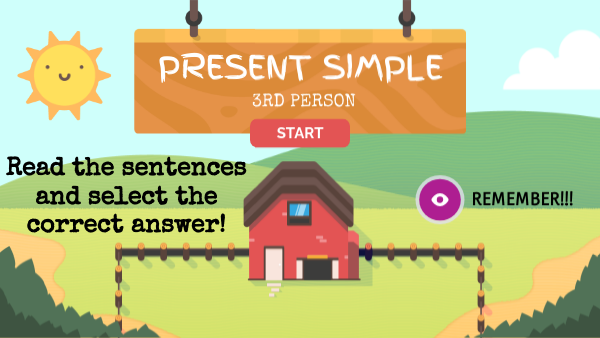 PRESENT SIMPLE 3RD | Genially