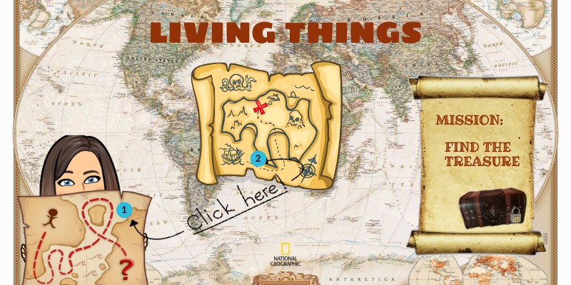 LIVING AND NON-LIVING THINGS (1º) | Genially