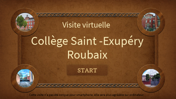 Visite virtuelle Saint-Ex | Genially