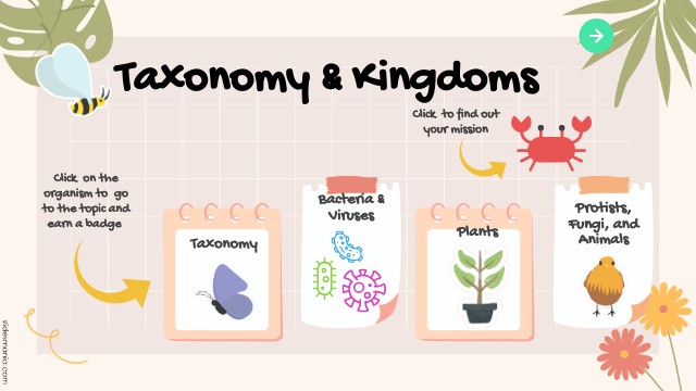 Taxonomy & Kingdoms Badge Program
