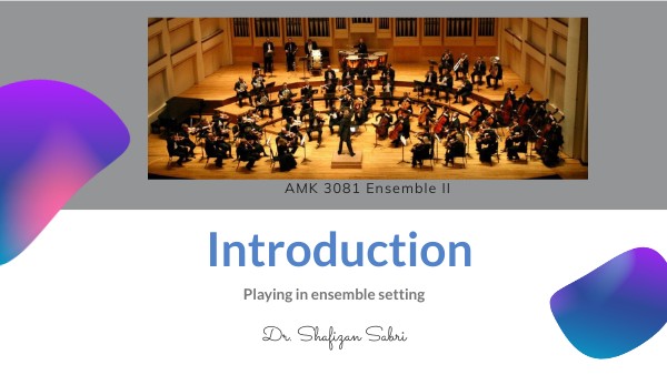 Ensemble 2 Week 1 | Genially