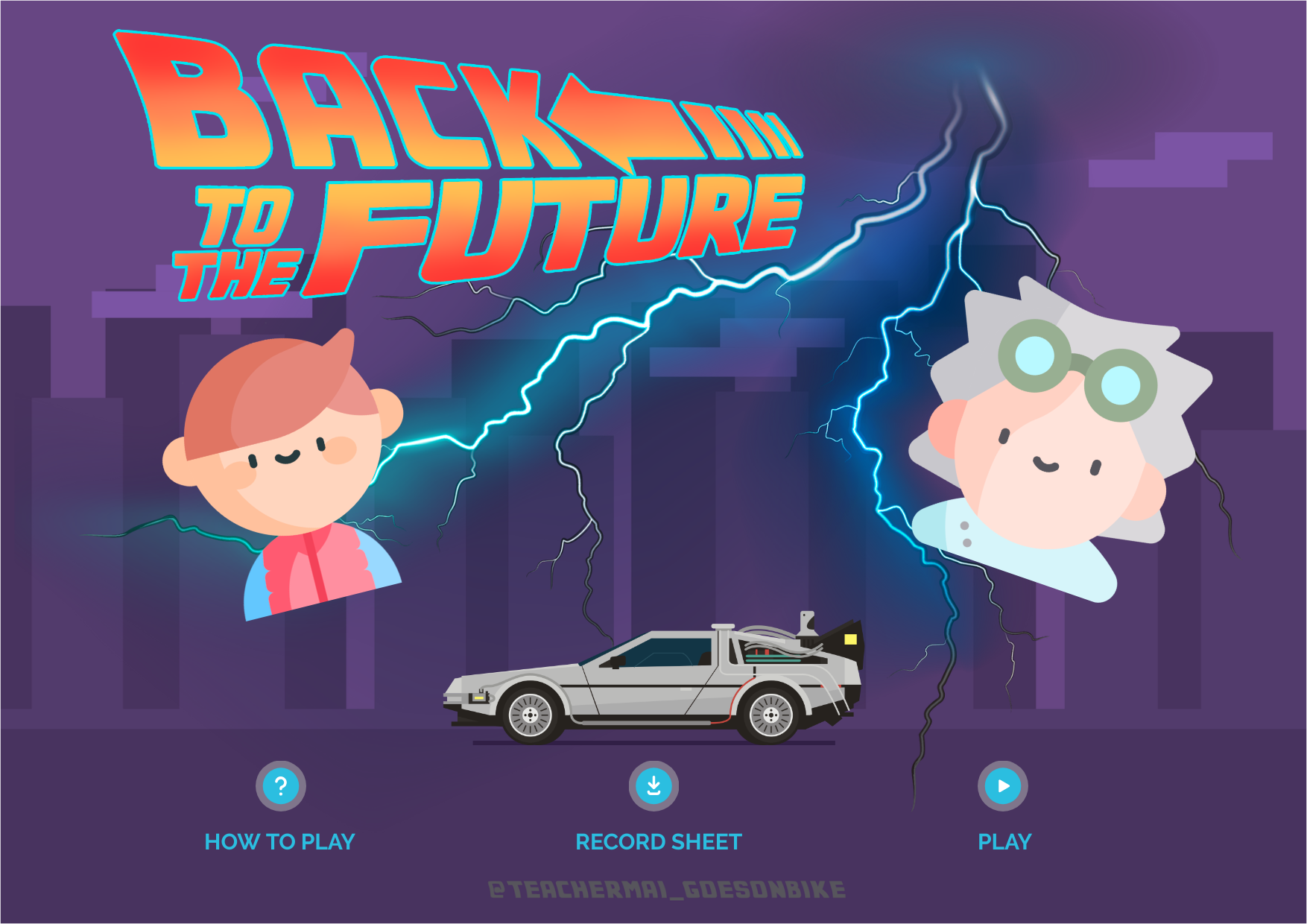 Back to the future - Regular verbs | Genially