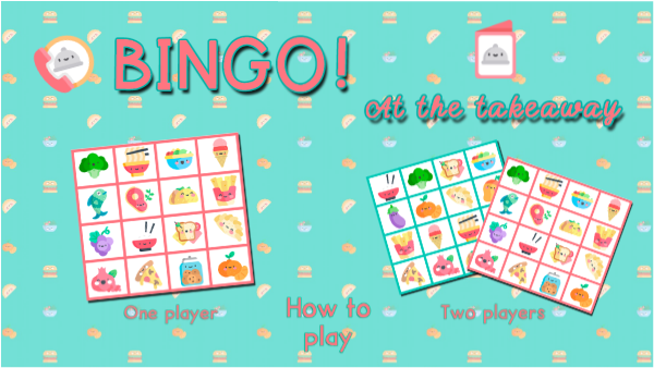 BINGO - At the takeaway | Genially