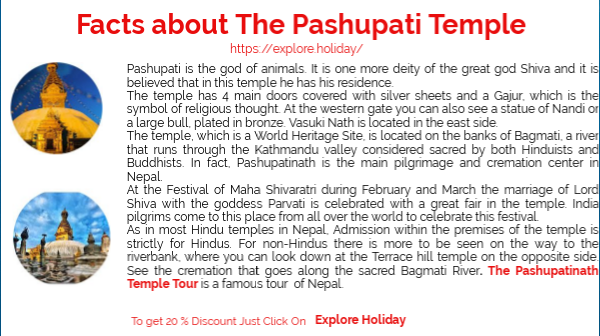 The Pashupati Temple Tour