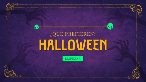 QUE PREFIERES HALLOWEEN