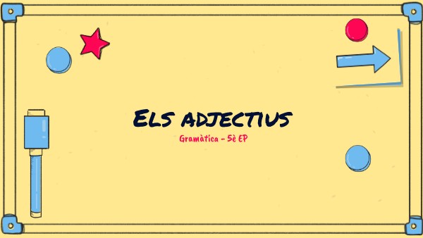 Els adjectius | Genially