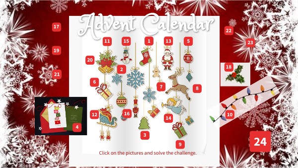 Advent calendar | Genially