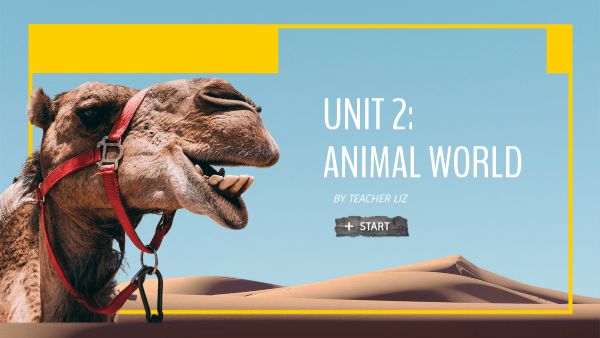 Unit 2: Animal World | Genially
